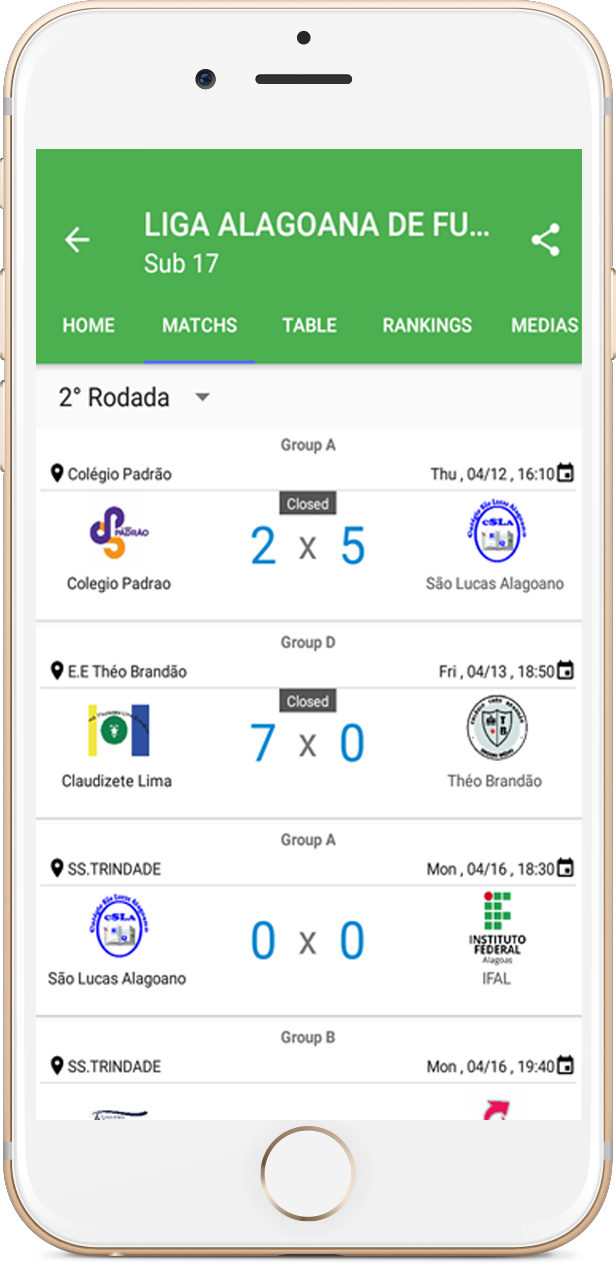 Copa Fácil Gerenciador De Campeonatos